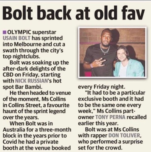 IN THE PRESS – Ms Collins